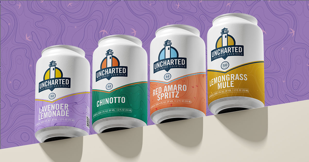 Uncharted Zero Proof Cocktails - Chart Your Own Path